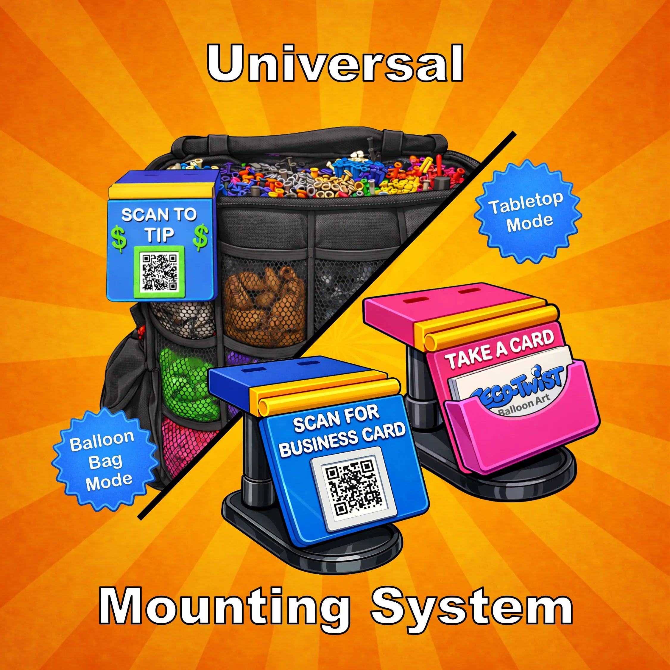 Universal Mounting Systems – Unpoppables